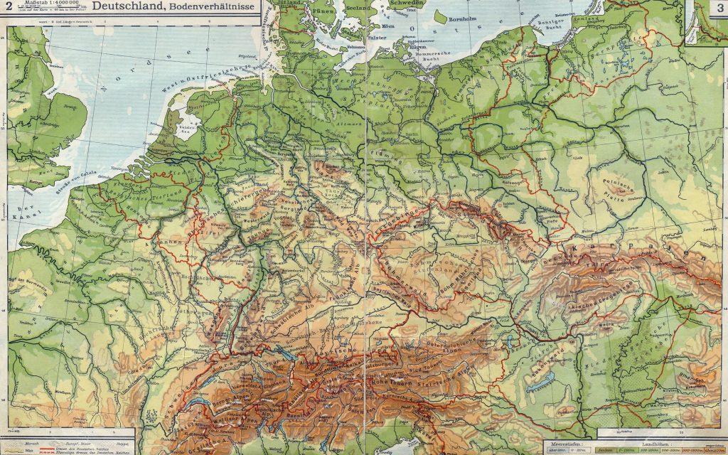 Landkarten – Weimarer Republik